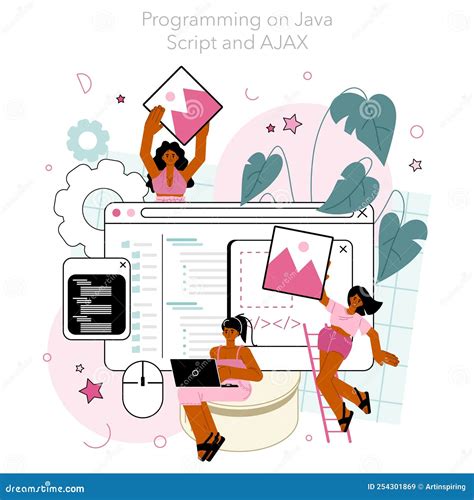 Typersetter Concept Website Constructing Stock Vector Illustration Of Text Building 254301869