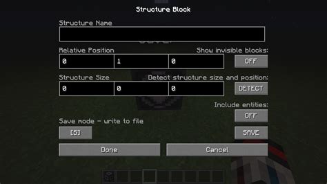 Structure Block Basics 16w20a Recent Updates And Snapshots