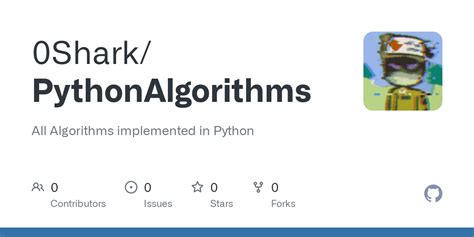 Github 0sharkpythonalgorithms All Algorithms Implemented In Python