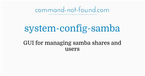 System Config Samba Não Encontrado Windows Diary