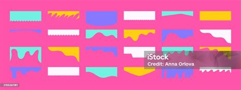 물방울 파도 유기적이고 기하학적인 모양으로 설정된 상단 템플릿 칸막이 웹사이트 앱 포스터 배너를 위한 고립된 벡터 템플릿입니다