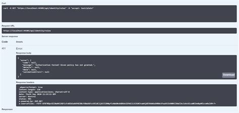Calling Auto Api Response Status Code 302 Why Not 401 · Issue