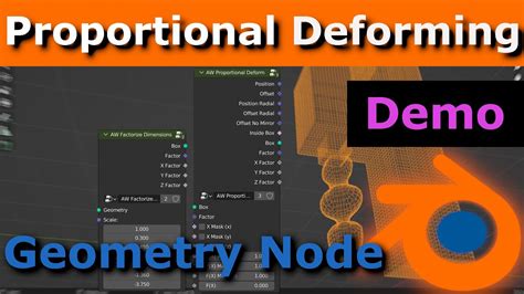 blender proportional deforming geo nodes demo youtube