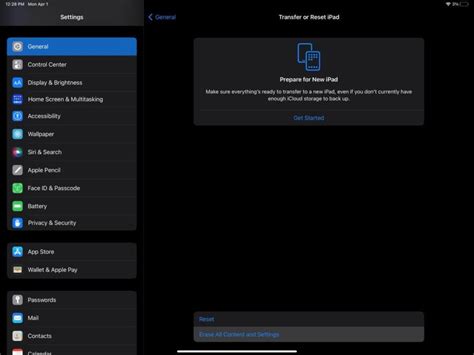 How To Factory Reset An IPad