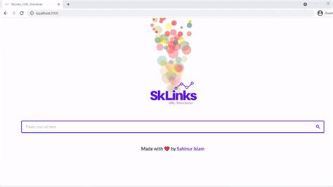[video] sahinur islam on linkedin url shortener website using react js