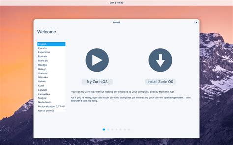 install zorin os zorin help