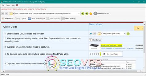 Web Data Extractor Seovpsco Xtreem Seo Tools Vps Provider