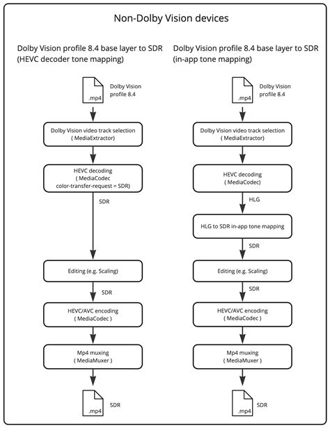 Transcoding Dolby Vision Profile 84 To Sdr On Android