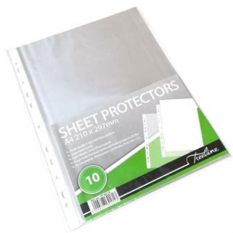 Heavy Duty Filing Pockets 120 Micron Treeline Filing Pockets