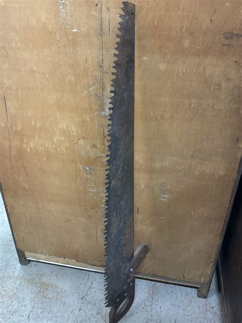 Antique Two Man Logging Saw Picker Place