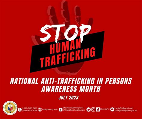 Stop Human Trafficking Bureau Of Immigration Philippines