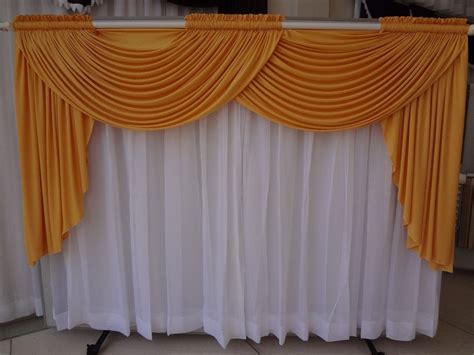 Cortina Com Bando Voil E Forro R No Mercadolivre