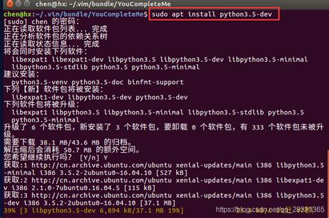 Linux学习笔记九：安装 Vim 自动补全插件 Csdn博客