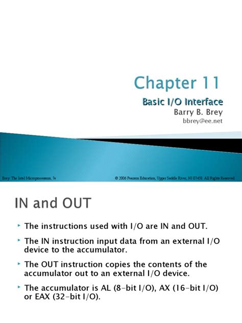 Up Lecture 17 Basic Io Interface Pdf Electronic Engineering