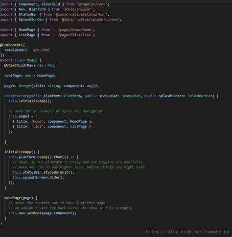 【ionic23】ionic项目的src目录王娜娜的博客的博客 Csdn博客ionic Src目录
