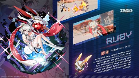 Kenalan Dengan Ruby Simulacra Ssr Baru Tower Of Fantasy Kaori Nusantara