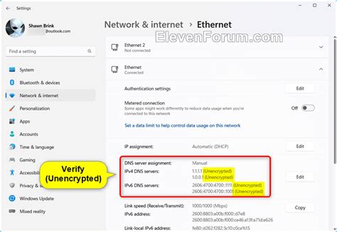 Enable DNS Over TLS DoT In Windows Windows Forum