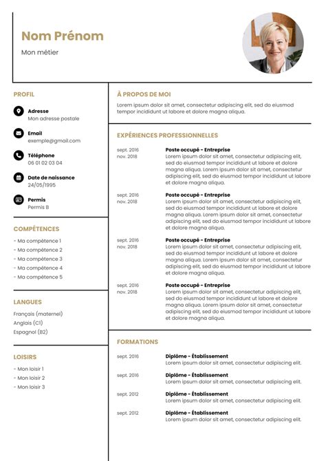 Notre Guide Pour Faire Un Cv Mon Cv