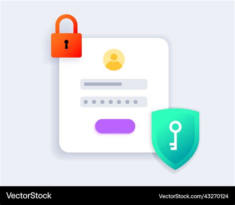 Incorrect Password Concept Royalty Free Vector Image