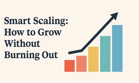 Smart Scaling How To Grow Without Burning Out Roundtable Strategy Advisors