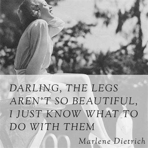 Marlene Dietrich Quotes Quotesgram