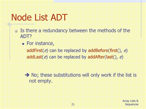 Array Lists Node Lists And Sequences Ppt Download