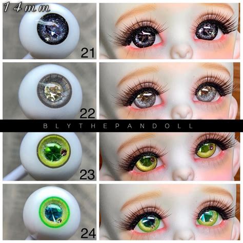 Diamond Eyes Collection Bjd Doll Eyes Custom Resin For Boll Etsy
