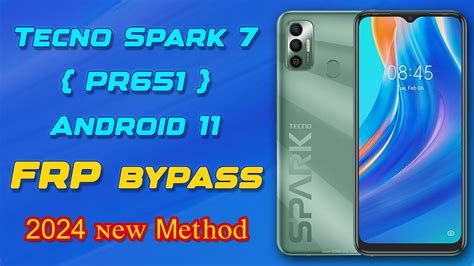Tecno Spark FRP Bypass PR Android FRP Bypass TECNO How To Remove FRP
