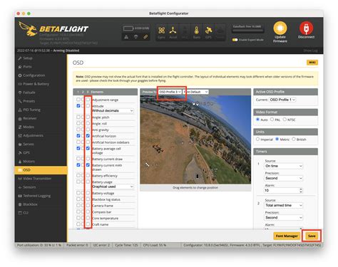 How To Switch Inflight Between Betaflight OSD Profiles Flying Squirrel