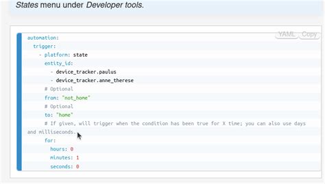 Automation Can I Make The State Trigger On 500ms Home Assistant Community