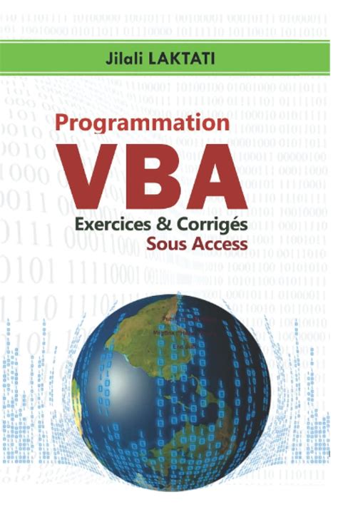 Programmation Vba Exercices And Corrigés Sous Access French Edition 9789954978818