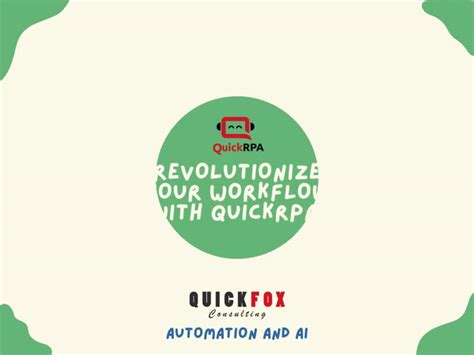 Quickfox Consulting On Linkedin Automation Efficiency Innovation
