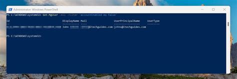 Get Mguser Find Azure Ad Users And Filter Using Powershell Script