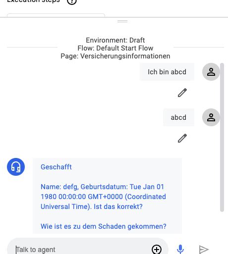 dialogflow cx how to trigger webhook with first message using