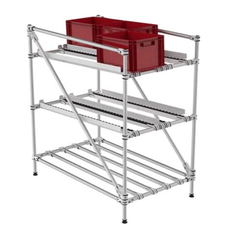 FIFO Racking With Low Level Storage