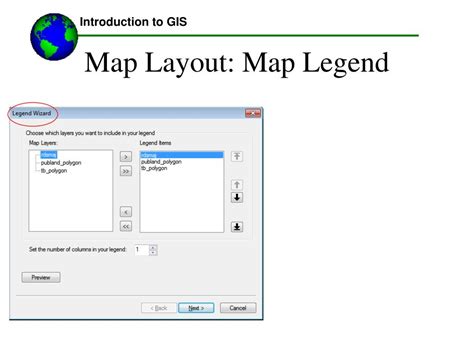 Ppt Lecture 4 An Introduction To The Vector Data Model And Map Layout Techniques Powerpoint