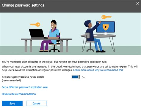 Microsoft Recommends Non Expiring Passwords For Office 365