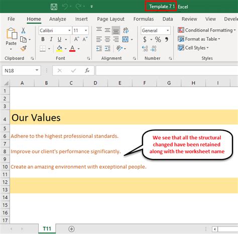Create Templates In Excel Examples How To Create Excel Template