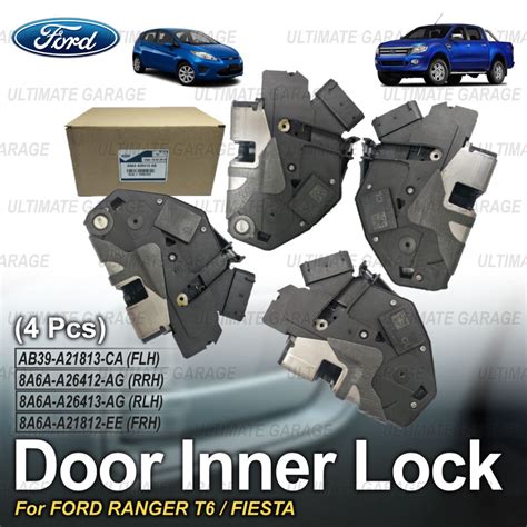 Ford Ranger T6 Xl Xlt Wildtrak Ford Fiesta 2012 On Door Inner Lock Actuator Door Latch Inner