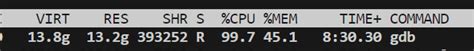 high cpu and memory with gdb · issue 11005 · microsoft vscode cpptools