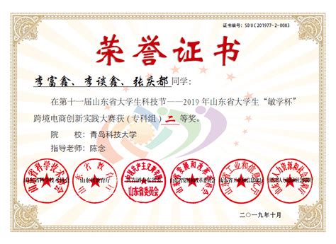 校区学子在2019年全国大学生跨境电商创新实践大赛中喜获佳绩 高密校区党建网站