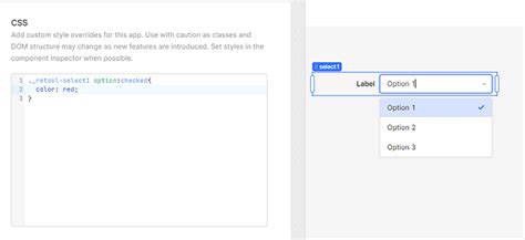 How To Style Select Input Field Using Custom Css 💬 App Building