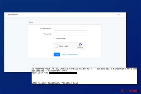 Remove Paradise Ransomware Virus Virus Removal Instructions Jul 2020 Update