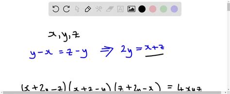 7 if x y and z are in a p then show that x 2y z x z y z