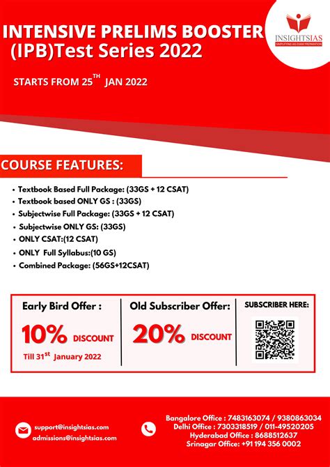 Prelims Exclusive Course Intensive Prelims Booster Ipb Test Series