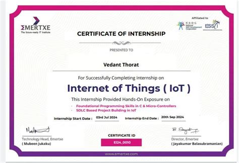 Vedant Thorat On Linkedin Iot Programming Cprogramming
