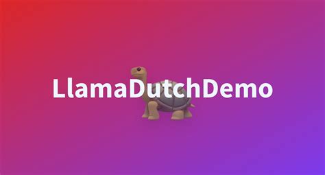 Polpodevs Llamadutchdemo At Main