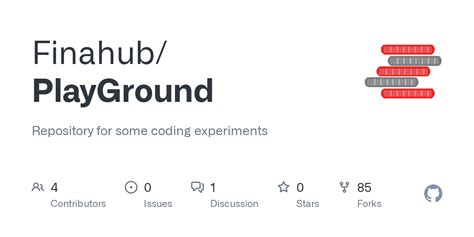 Github Finahub Playground Repository For Some Coding Experiments