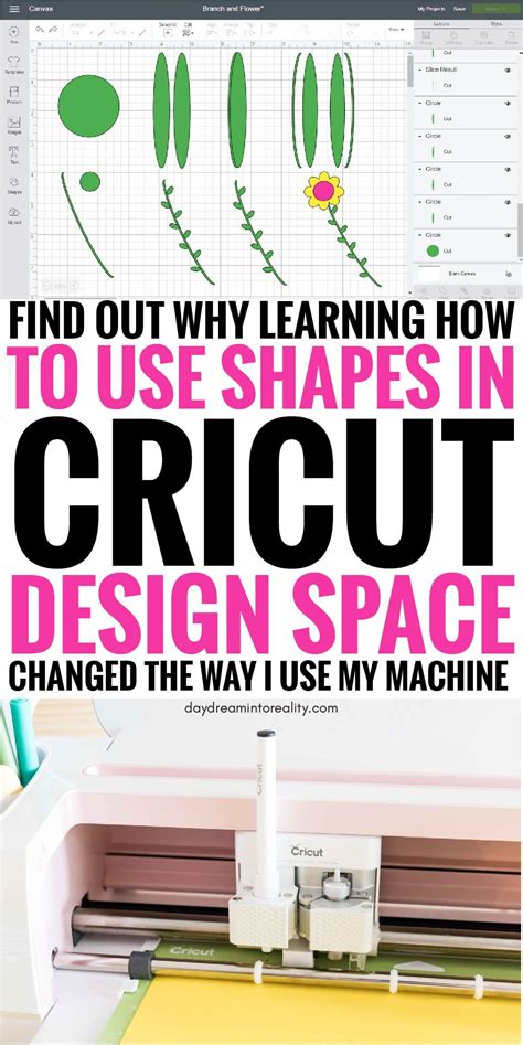 Edit Shapes In Cricut Design Space Cut Out Text Artofit
