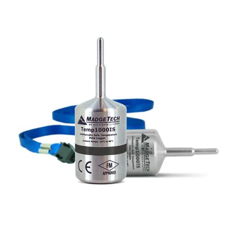 MadgeTech TEMP IS Temperature Data Logger Intrinsically Safe Store